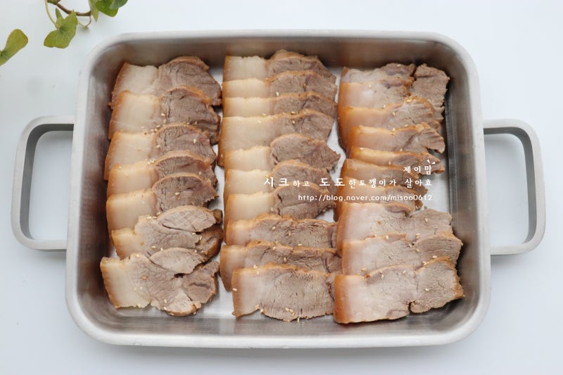 돼지수육 삶는법 삶는시간 편스토랑 이찬원 수육 돼지고기 수육 맛있게 삶는법 보쌈 삶는법 따라해보기 네이버 블로그