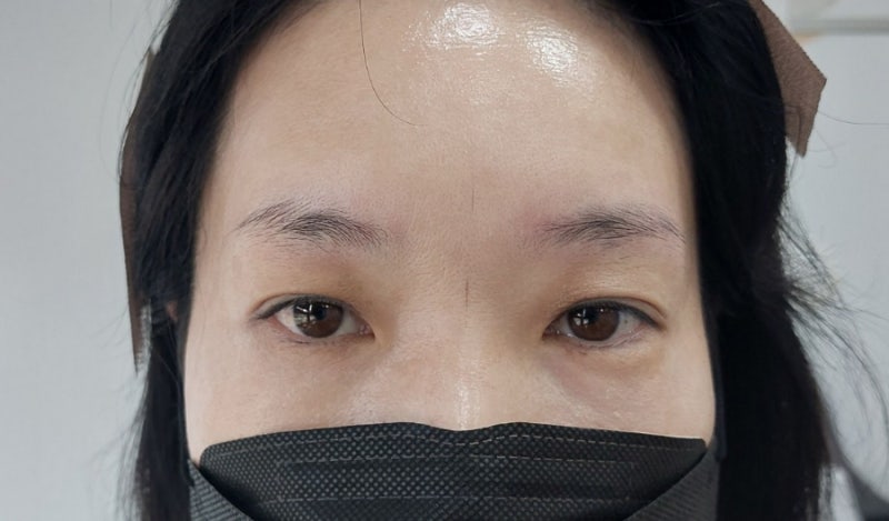 부산 경성대 자연스러운 눈썹문신 시술후도 탈각후도 예쁜 콤보눈썹 네이버 블로그