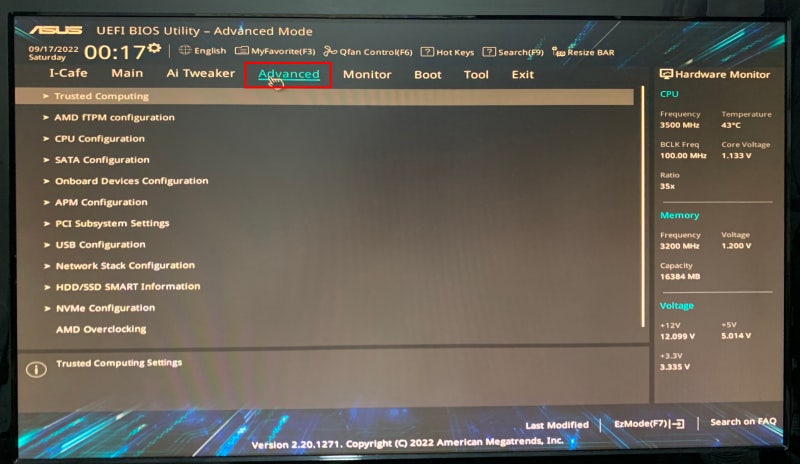 ASUS 메인보드 바이오스에서 라이젠 PBO 설정하기 : 네이버 블로그