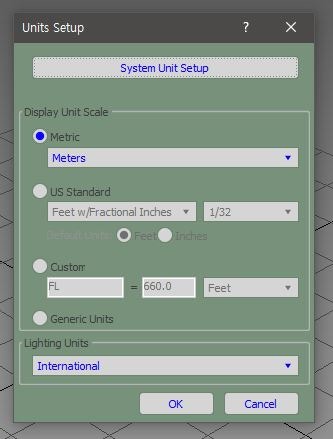 3ds max 3d 맥스 unit 유닛 강좌 : 네이버 블로그