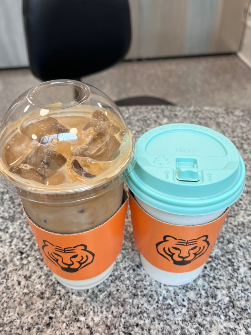 용인 동천동 유타워 카페 추천 타이거커피 가성비 좋고 커피맛 좋아 네이버 블로그