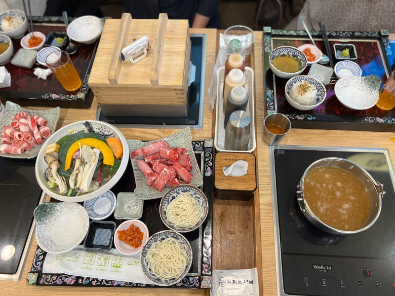 삼청동 샤브샤브 나인트리 판교 파미어스몰 맛집 Ft 편백찜 샤브샤브 네이버 블로그