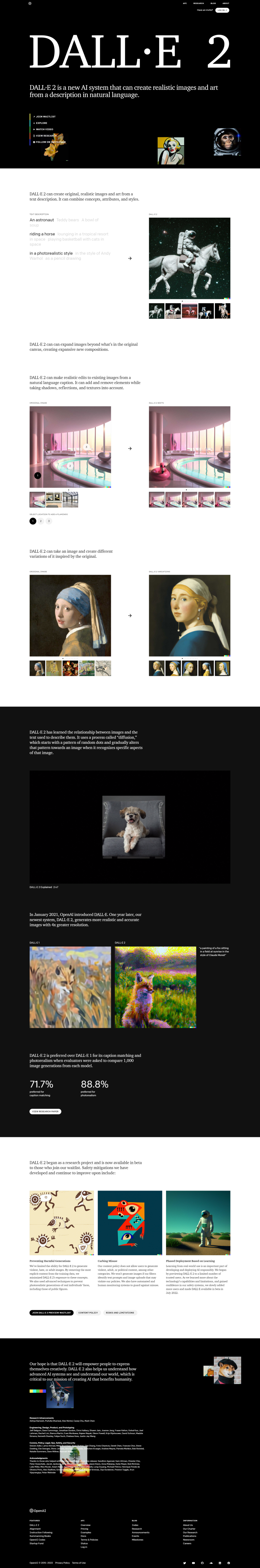 DALL·E 2 말과 글을 시각화 해주는 AI 시스템 : 네이버 블로그