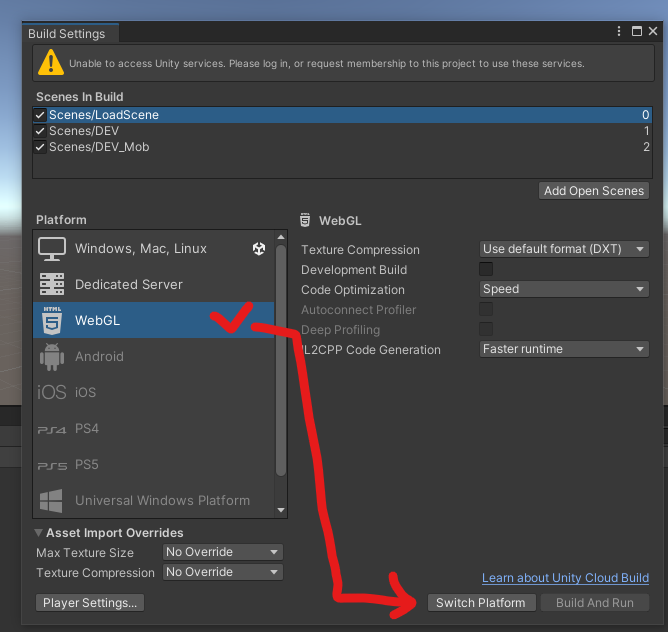 유니티 WebGL 빌드하는 방법 및 유의점 : 네이버 블로그