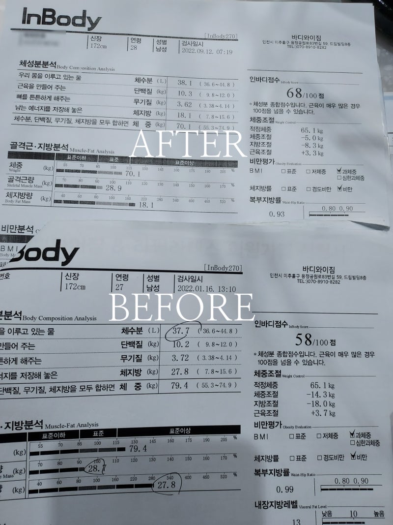 바디와이짐 인하대역점 개인 Pt후기 바디와이짐 인하대헬스장 용현동헬스 인하대pt 인하대피티 용현동피티 용현동pt
