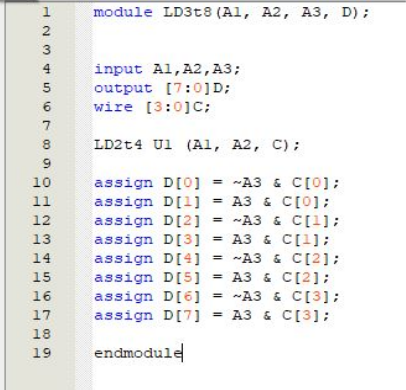 [디지털시스템실험/Verilog/FPGA]2to4 decoder/3 to 8 decoder/4bit Binary to BCD ...