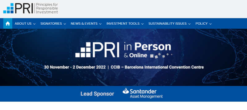 PRI(Principles for Responsible Investment) ESG Chek-List : 네이버 블로그