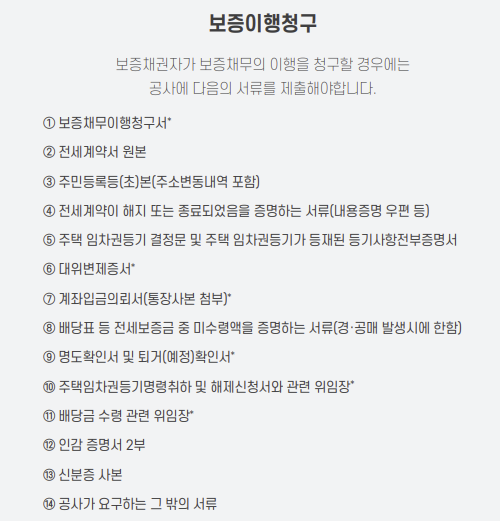 전세반환보증보험 Hug 주택도시보증공사 전세금 돌려받지 못했을때 경매 넘어갔을때 네이버 블로그