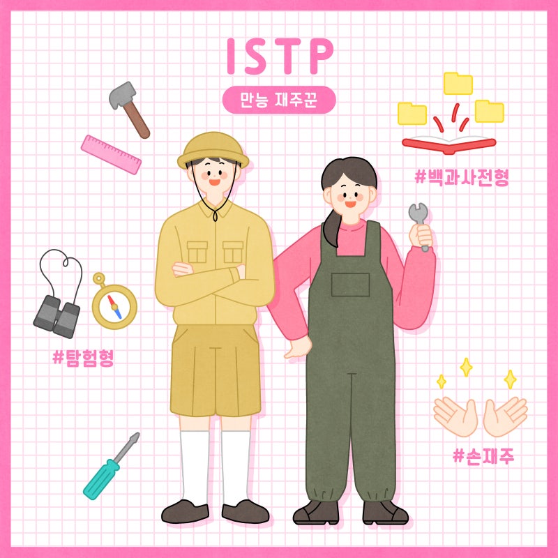MBTI 별 연애스타일/직업/유명인/학과 '탐험가형'(ISTP, ISFP, ESTP, ESFP) : 네이버 블로그