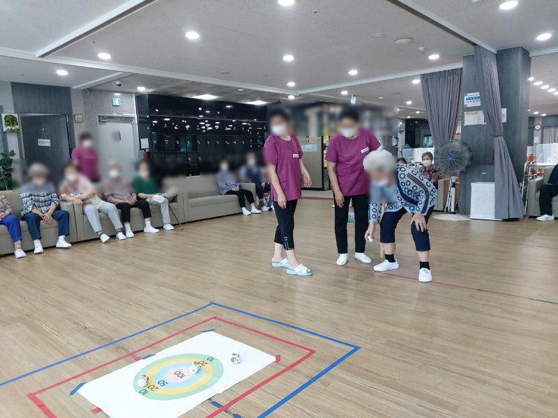 광명노인주간 보호 센터 시니어데이케어주은 광명센터레크레이션보치아 네이버 블로그