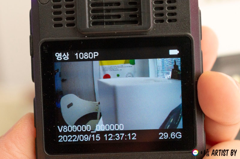 가성비의 포팩트(4FACT) Y20 바디캠 사용후기, 2K촬영 및 아웃도어 적외선캠 : 네이버 블로그