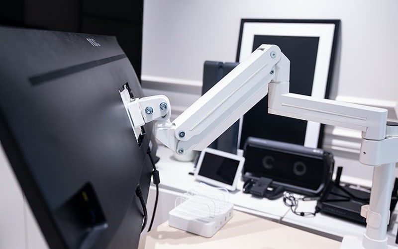 대형 모니터암, 가성비 모니터 거치대 마운트뷰 MV-P001 후기 : 네이버 블로그