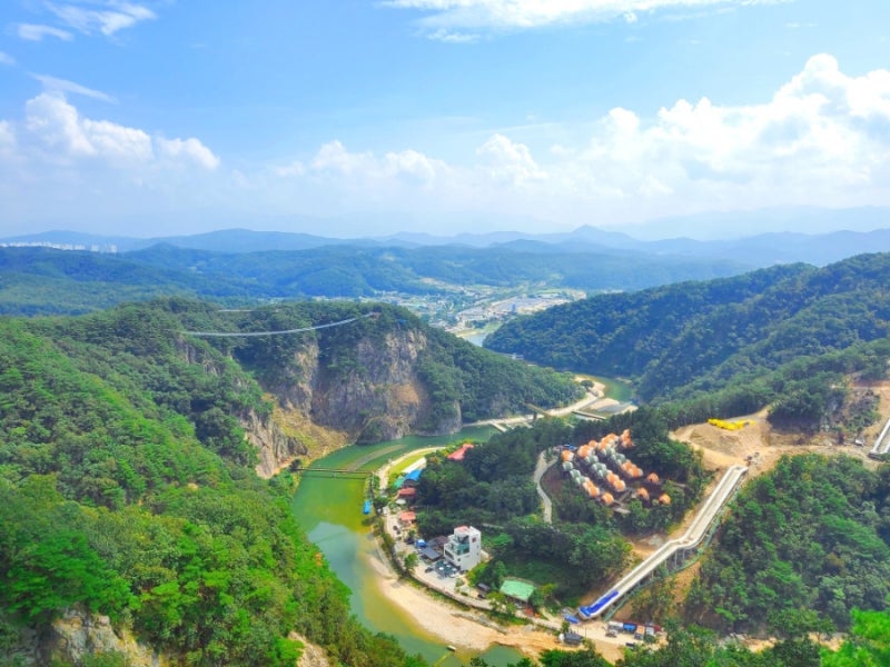 원주 소금산 그랜드밸리 왕복 꿀팁등산시간 매표소 코스 네이버 블로그