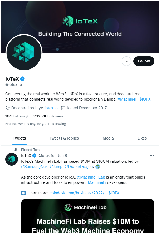 아이오텍스 코인(IOTX) 분석과 전망 총정리 - 바이비트