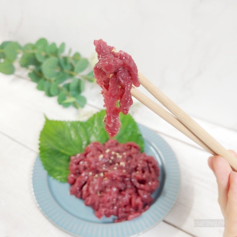 집에서즐기는 신선한 그립소 육회 추천 육회집 절반가격의 맛있는 한우 택배 배송 받기 네이버 블로그