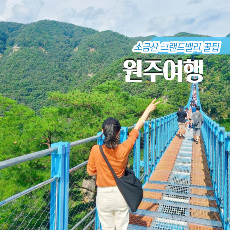 원주 소금산 그랜드밸리 왕복 꿀팁등산시간 매표소 코스 네이버 블로그
