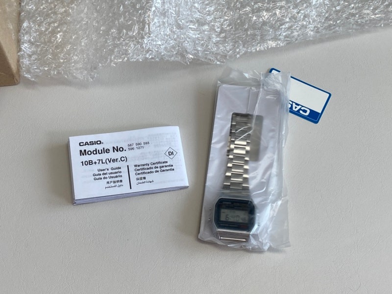 카시오(CASIO) 시계 A158 리뷰 :: 기능설명 및 줄조절 방법/A158WA-1DF : 네이버 블로그