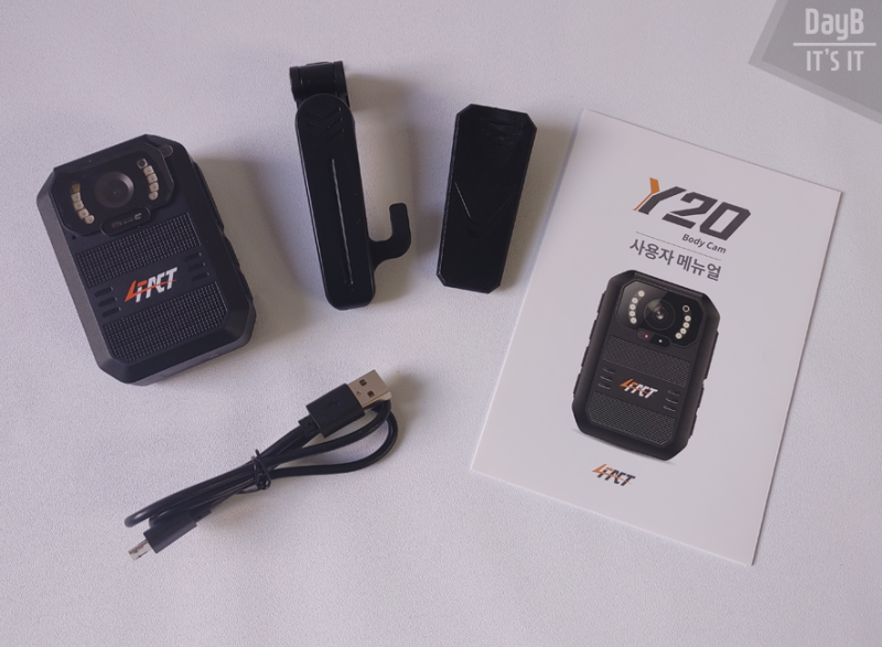 2K 촬영용 가성비 바디캠추천 포팩트(4FACT) Y20 바디캠 후기 : 네이버 블로그