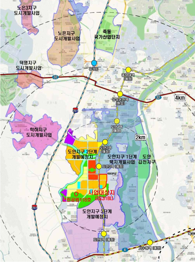 대전 도안2 5지구 도시개발사업 대전광역시 유성구 우리동네개발이야기 네이버 블로그