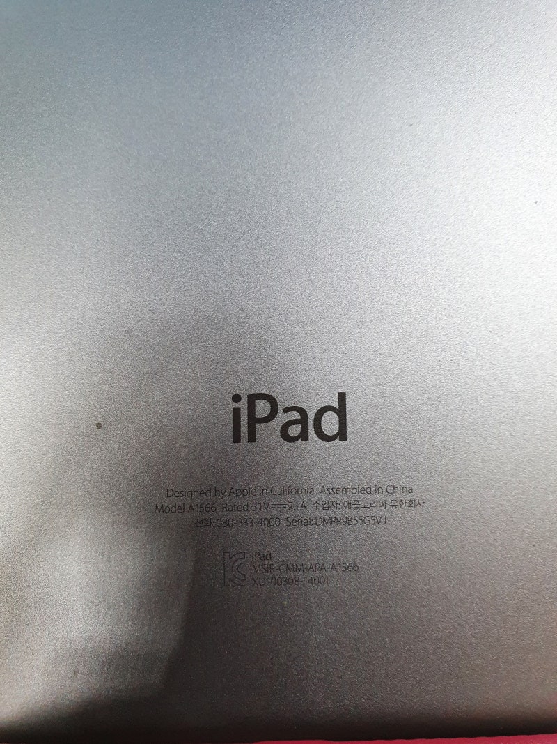 아이패드 에어2 A1566 Ios 157 활성화 잠금 해제 소유자가 Ipad를 잠금 아이패드 에어2 메인보드 수리 애플