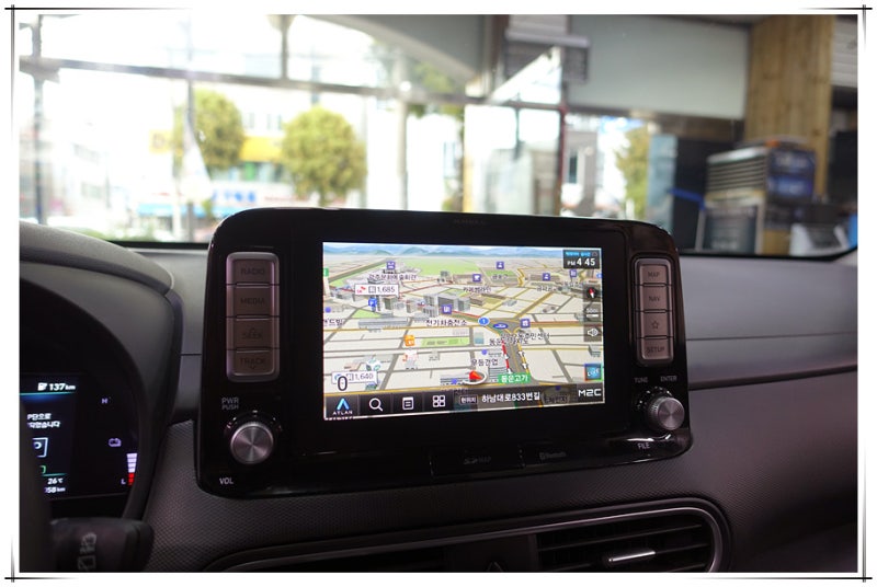 2019년형 코나 - 안드로이드 카블릿 M2C 200A 매립 : 네이버 블로그