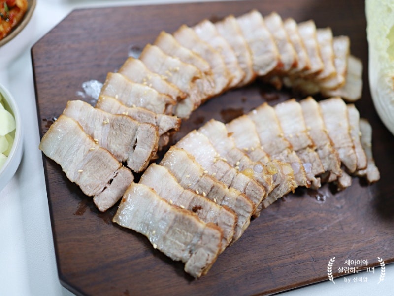 돼지수육 삶는법 보쌈 삶는 시간 부위 겉쫀속촉 수육 맛있게 삶는법 네이버 블로그