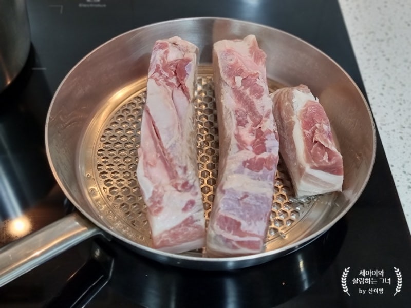 돼지수육 삶는법 보쌈 삶는 시간 부위 겉쫀속촉 수육 맛있게 삶는법 네이버 블로그