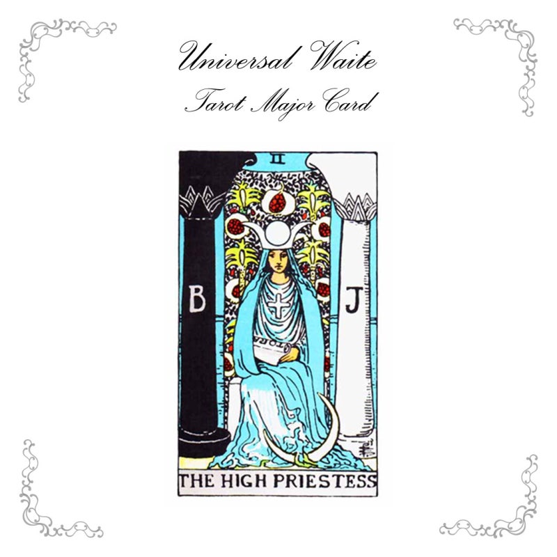 [타로카드] 메이저 2번 여사제카드 / 수녀카드- the high priestess 해석 : 네이버 블로그