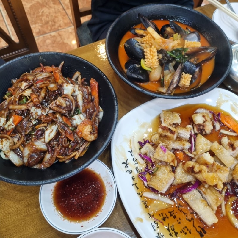 평택 합정동 중식당 찹쌀탕수육 맛집 아리향 네이버 블로그