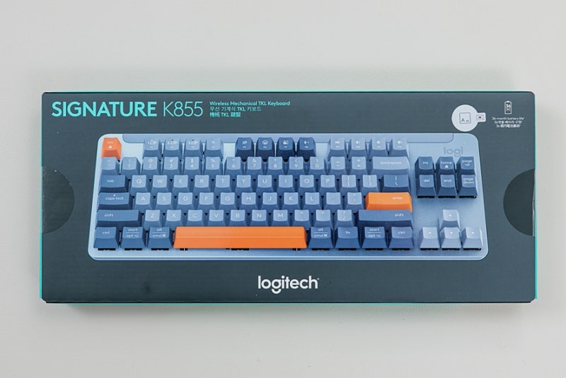 텐키리스 키보드 로지텍 SIGNATURE K855 블루 그레이 출시 : 네이버 블로그