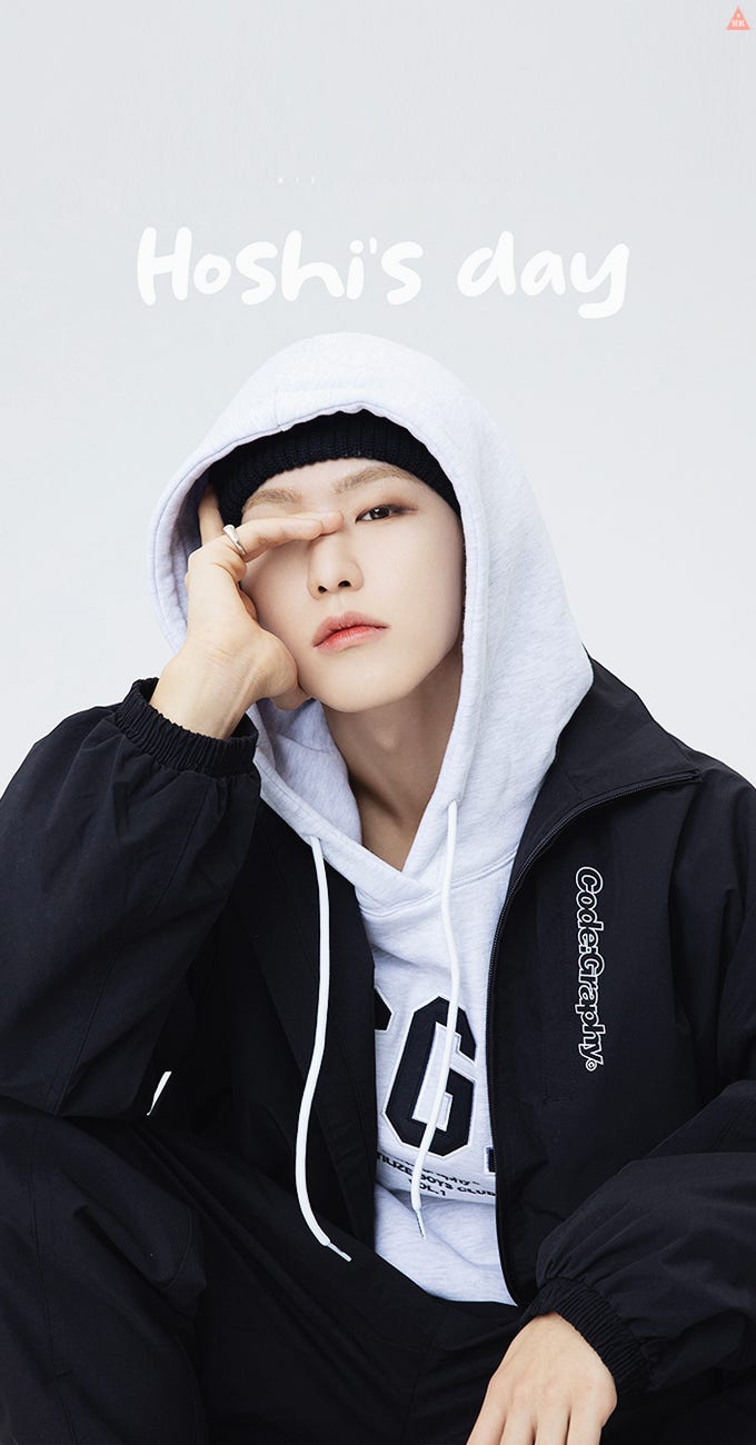 세븐틴 호시 코드그라피 모델 화보 #5 배경화면_by.슬짱 : 네이버 블로그