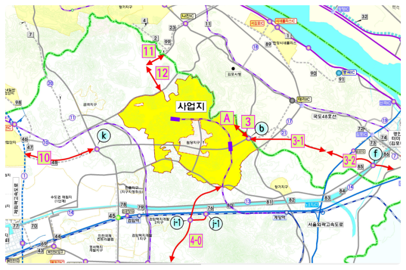 인천 검단신도시 아파트 입주시기와 교통지도 네이버 블로그