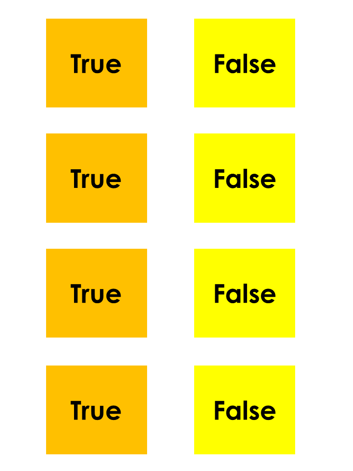 경험을 물어보는 현재완료 문장의 의미를 이해하고 질문에 답해보는 True or False Board Game Activity ...