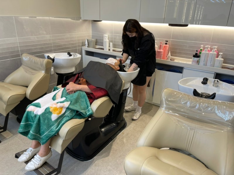 광주 쌍암동 미용실 헤어 1380 롯데마트 첨단점 셋팅펌 후기 네이버 블로그
