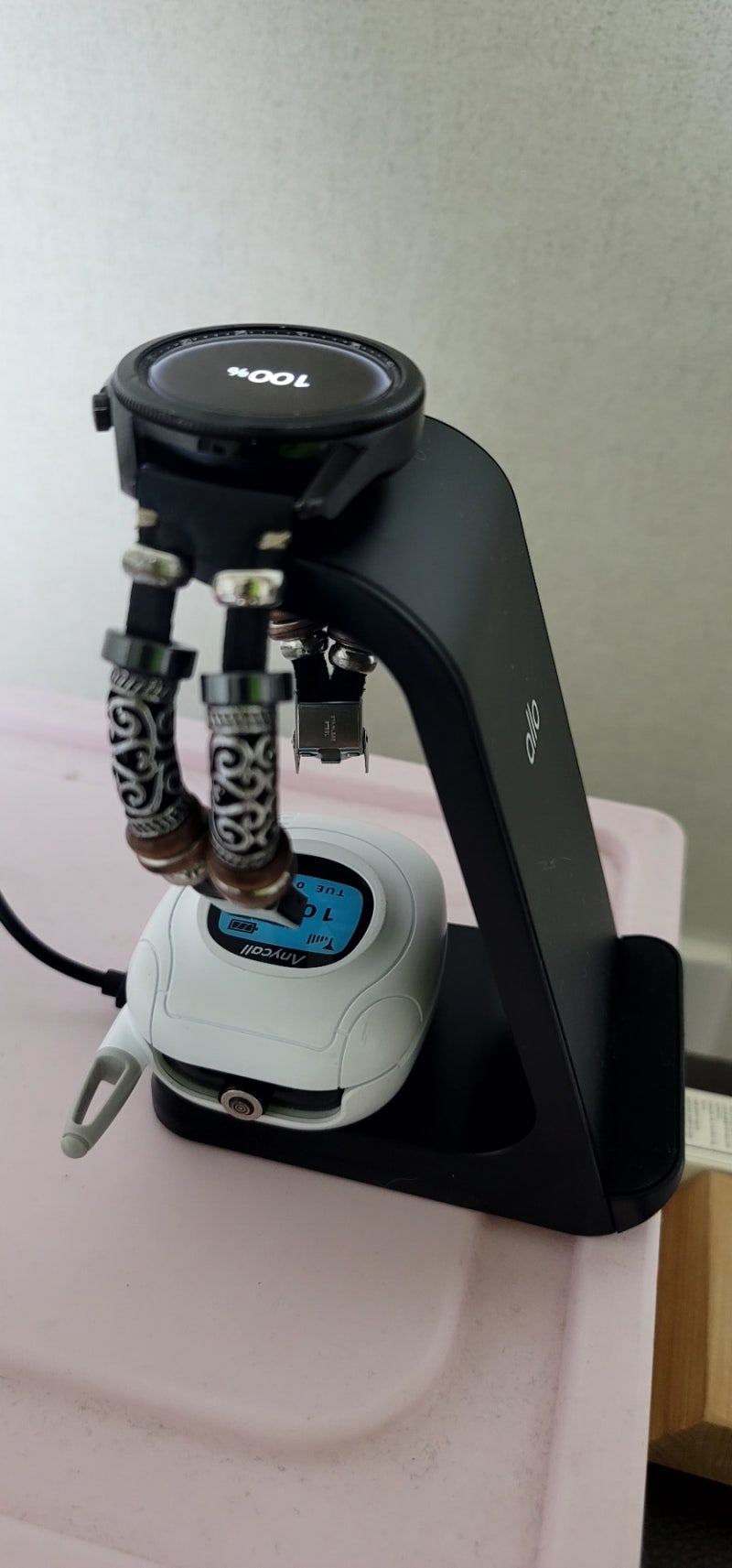 알로코리아 3in1 애플워치 갤럭시워치 멀티 고속 무선충전기 UC320W : 네이버 블로그