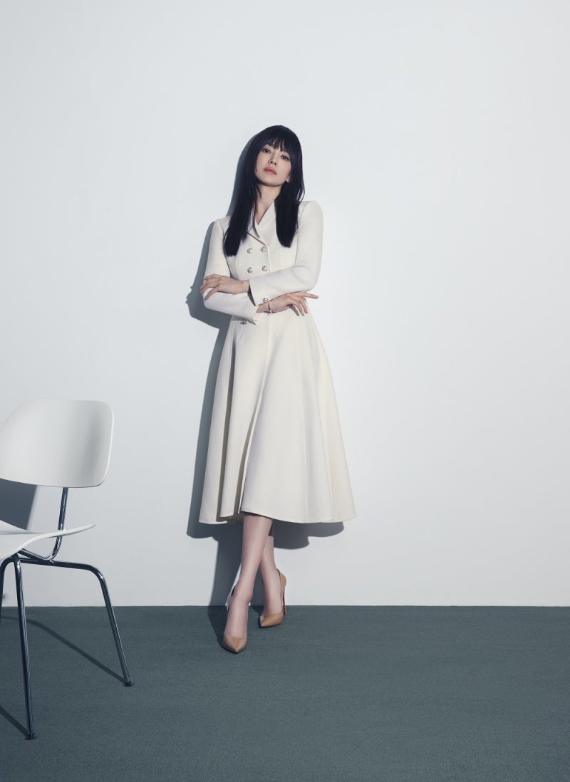 미샤michaa X 송혜교 겨울 화보 패션 속 여성 자켓 스커트 롱 원피스 등 여자 겨울 코디 정보 네이버 블로그