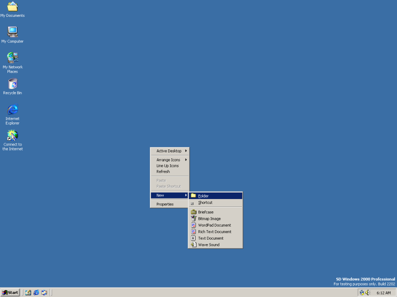 Microsoft Windows XP (Codename Whistler) 5.0.2202.1 Pre-Beta : 네이버 블로그