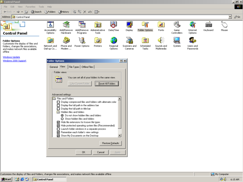 Microsoft Windows XP (Codename Whistler) 5.0.2202.1 Pre-Beta : 네이버 블로그