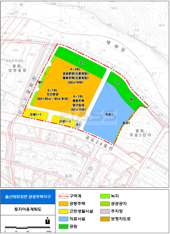 울산광역시 울산태화강변 공공주택지구 조성사업 네이버 블로그
