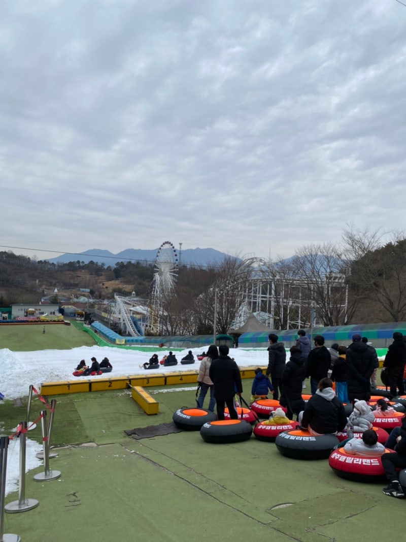 광주 패밀리랜드 눈썰매장 눈썰매장 이용꿀팁 매점가격 네이버 블로그