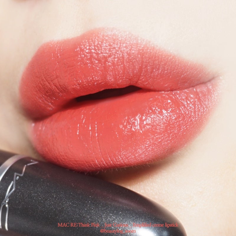 맥 리띵크핑크컬렉션 앰플리파이드립스틱 132 저스트큐리어스 re:think pink just curious : 네이버 블로그