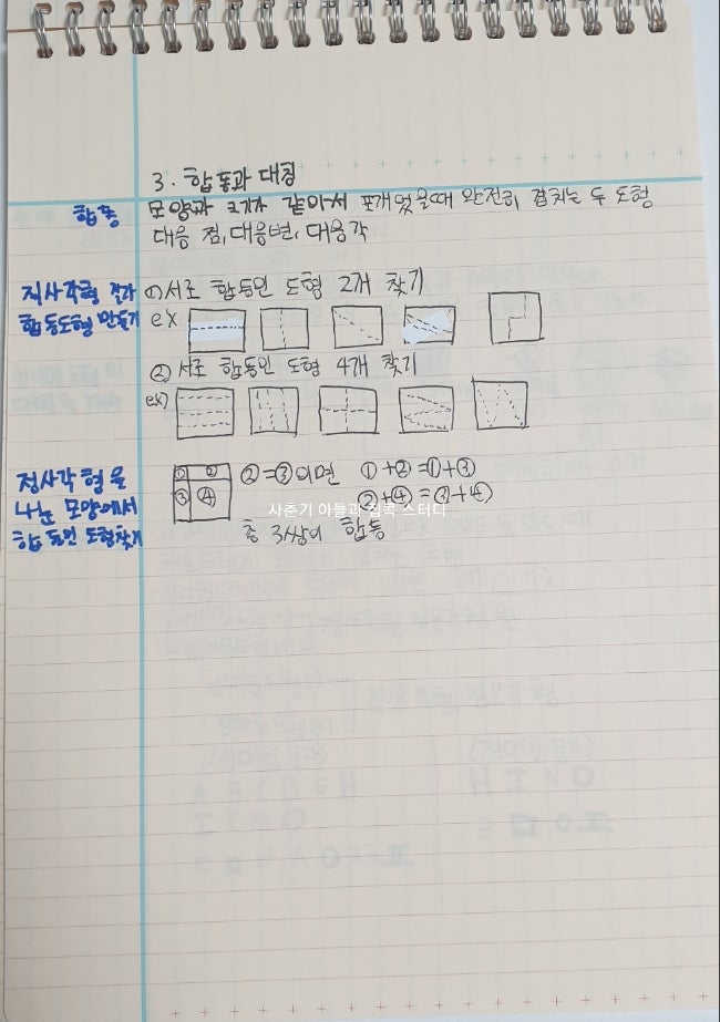 초등수학 개념정리노트 5학년 2학기 네이버 블로그