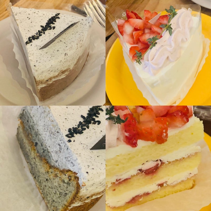부천 중동 카페 맛남살롱 흑임자갸또쇼콜라딸기범벅생크림바닐라빈까눌레 네이버 블로그