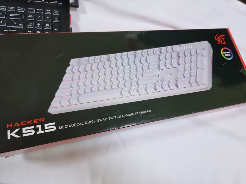 앱코 HACKER K515 RGB 게이밍 축교환 기계식 키보드 : 네이버 블로그