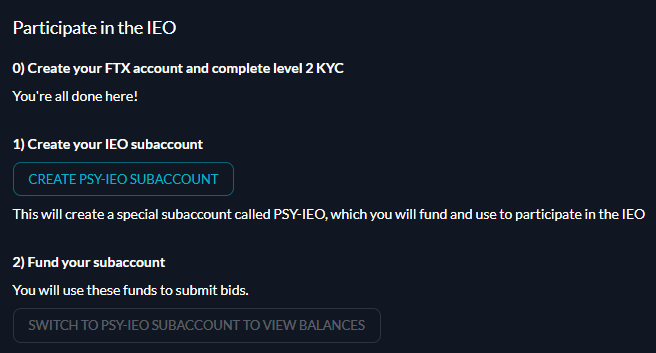 FTX의 신규 IEO : PsyOptions(PSY) : 네이버 블로그