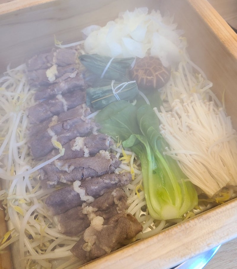 대전 맛집 유성 반석동지족동노은동 샤브뜰애점심특선 소고기편백찜 월남쌈 후기 네이버 블로그