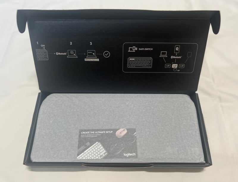 로지텍 MX Keys Mini 블루투스 키보드 리뷰(Logi Bolt로 연결해보기!) : 네이버 블로그