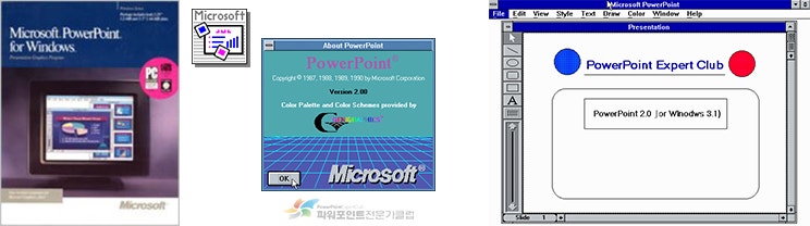 PowerPoint 1.01~ PowerPoint 3.0버전의 역사 : 네이버 블로그