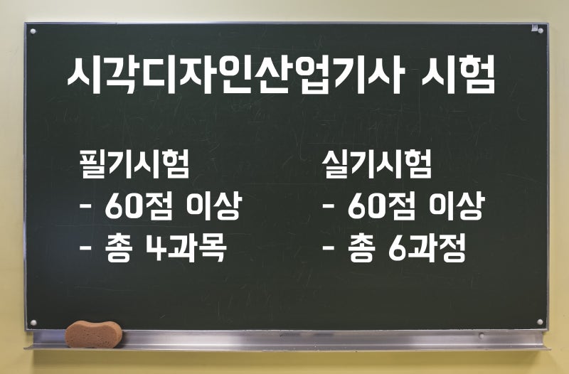 시각디자인기사 시각디자인산업기사 과목 절차 자격 합격률 하는일 네이버 블로그