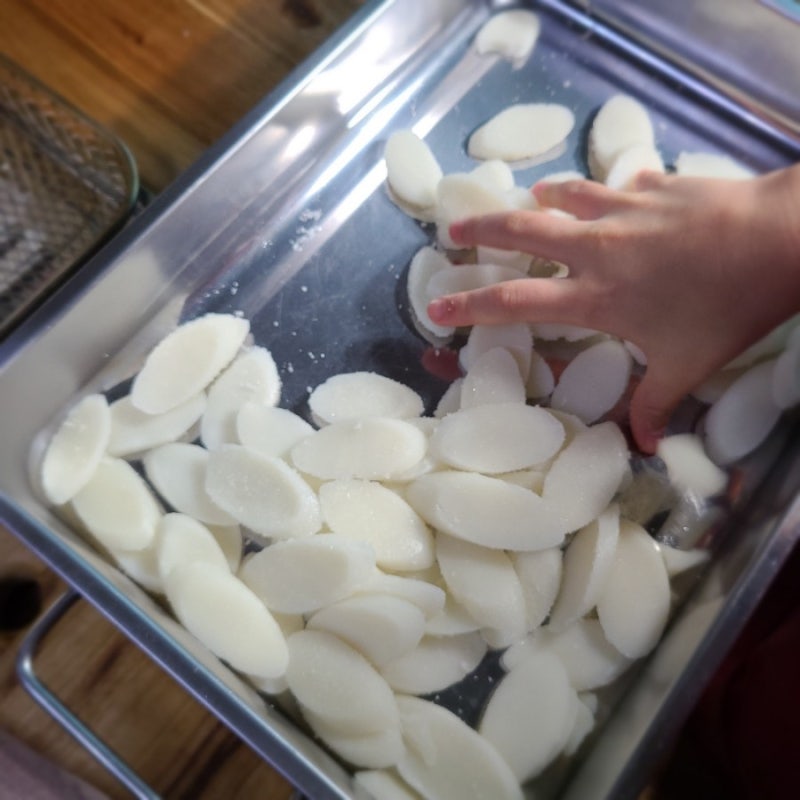 알토란 떡뻥 만들기 에어프라이어 남은 떡국떡 요리 간단한 간식으로 딱 네이버 블로그